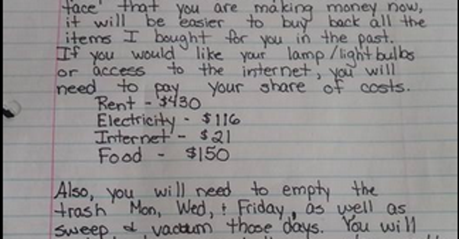 Mom s Tough Ultimatum For 13 Year Old Son Goes Viral HuffPost Mom s Tough Ultimatum For 13 Year Old Son Goes Viral HuffPost