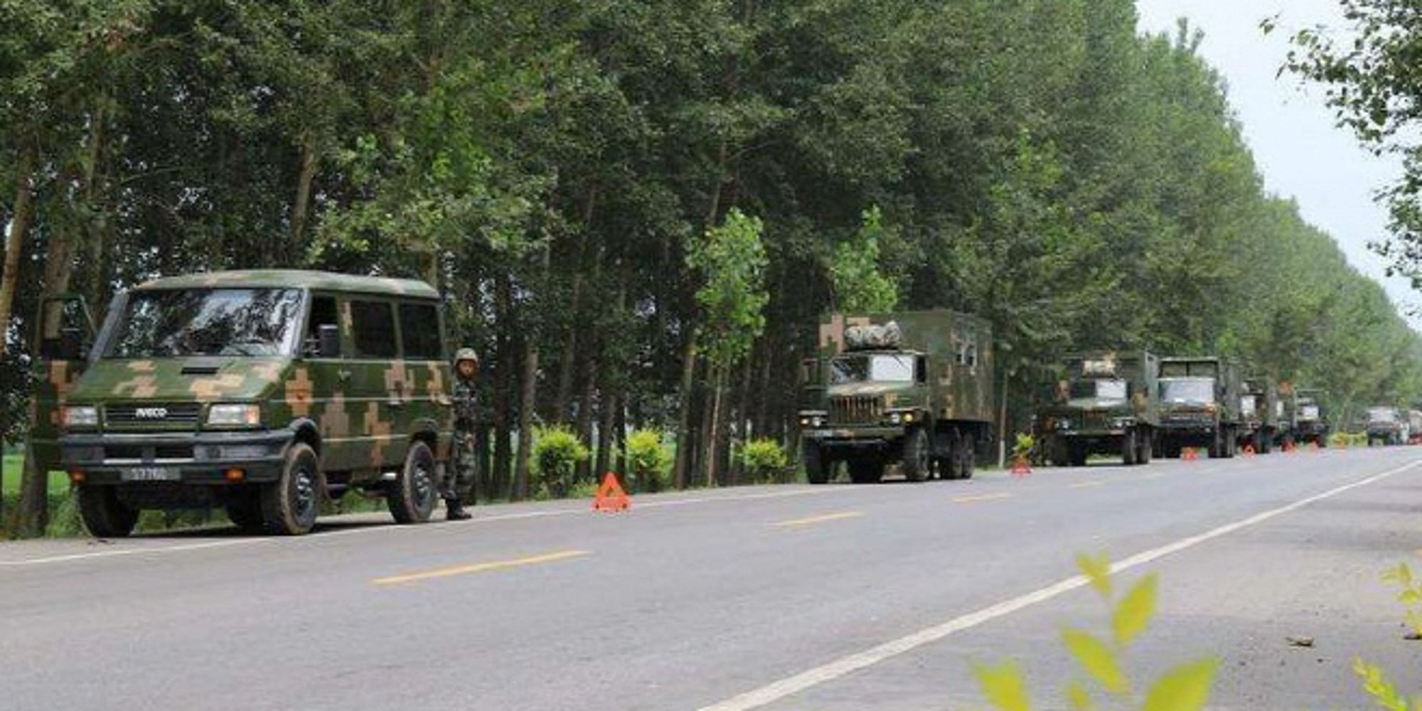China Increasing Troops On North Korean Border The Huffington Post