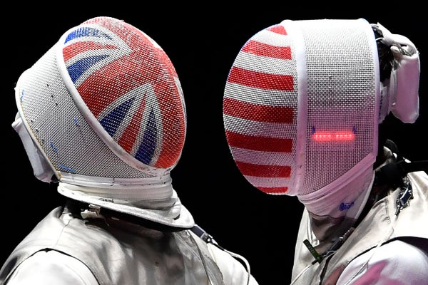 These Olympic Fencing Masks Are Hella Cool | HuffPost