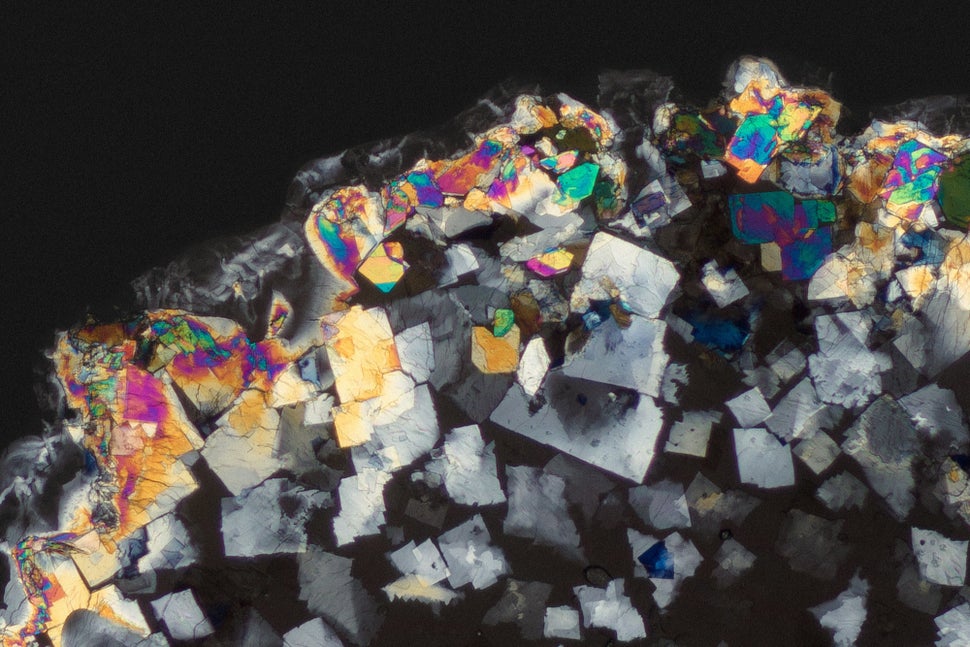 Photos of Drugs Under The Microscope Are Wildly Colored And Starkly ...