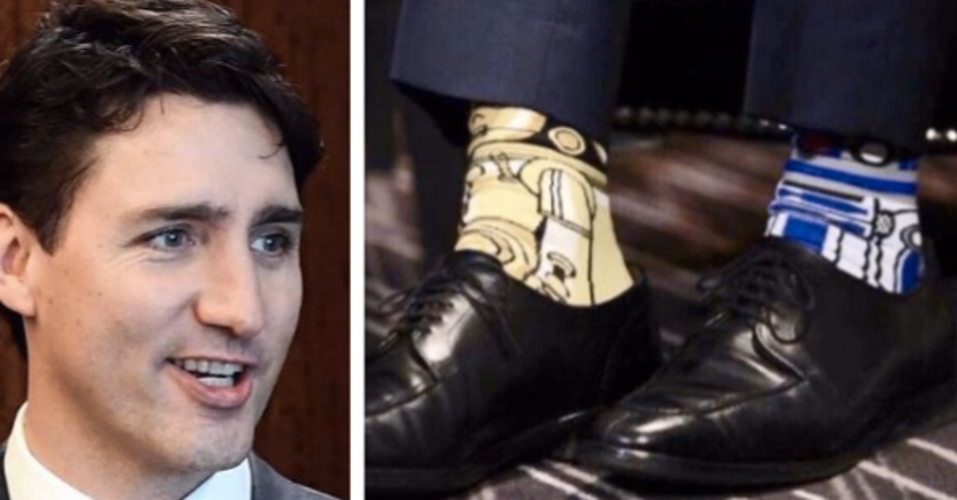 Justin Trudeau Wore 'Star Wars' Socks To Meet Ireland's Prime Minister ...