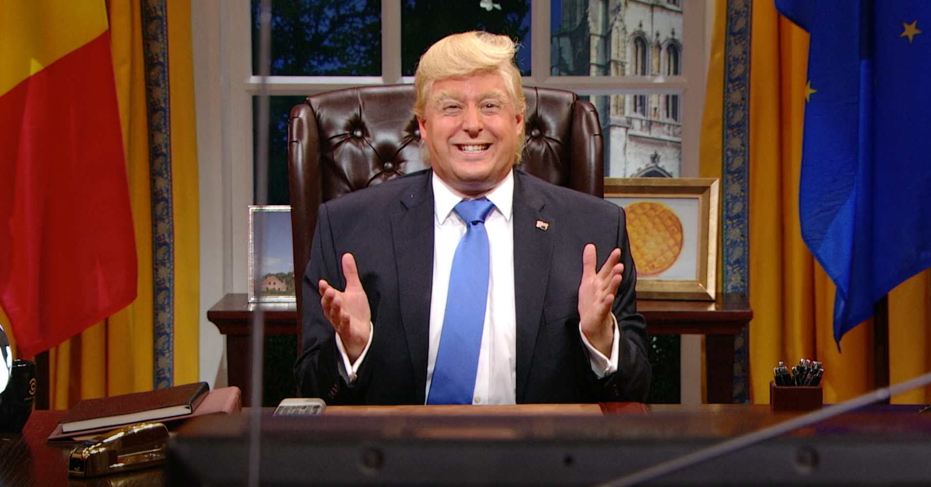 'The President Show' Airs New Segment Of Trump 'Screaming At The TV ...