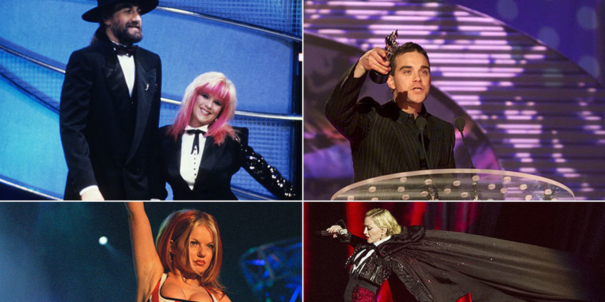 Brit Awards 2017: 20 Moments That Defined The History Of The Brits ...