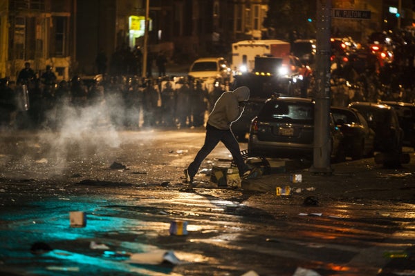 Protester Schools MSNBC Anchor About Media Coverage Of Baltimore Riots ...