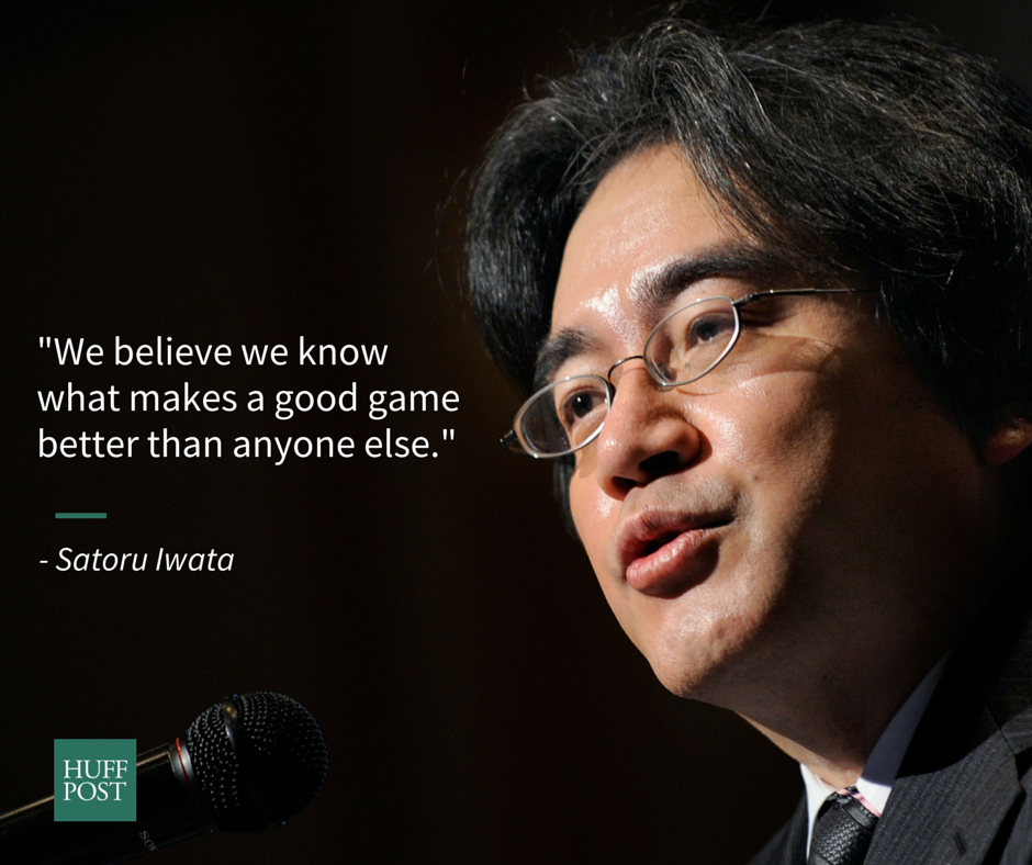 Nintendo Iwata Quotes