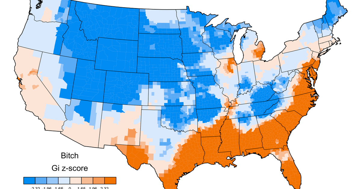 Which Curse Words Are Popular In Your State? Find Out From These Maps ...