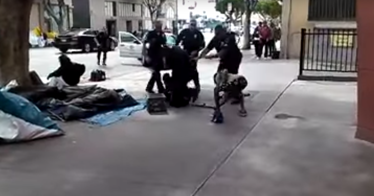 Homeless Woman Who Picked Up An LAPD Nightstick Faces Life In Prison ...