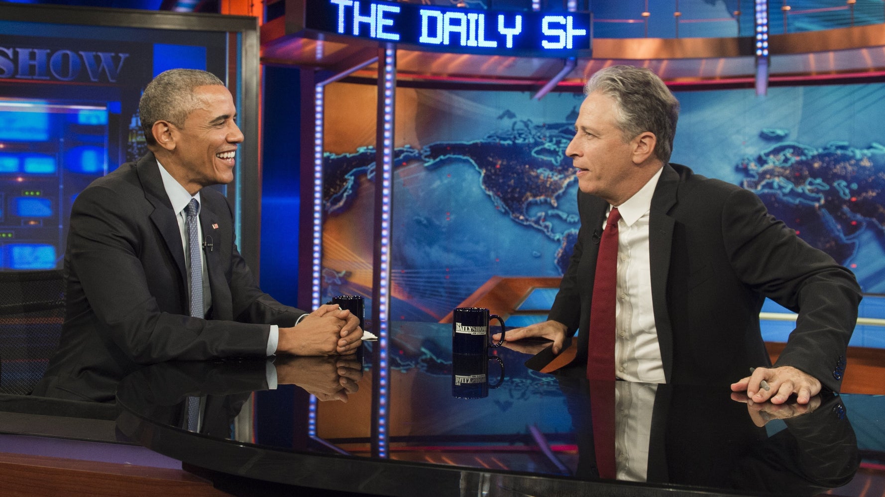 Inside Jon Stewart's Secret White House Visits | HuffPost Latest News