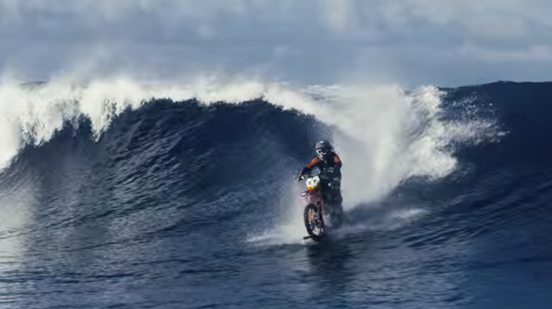 Robbie 'Maddo' Maddison Zooms Across The Ocean On Dirt Bike Like ...