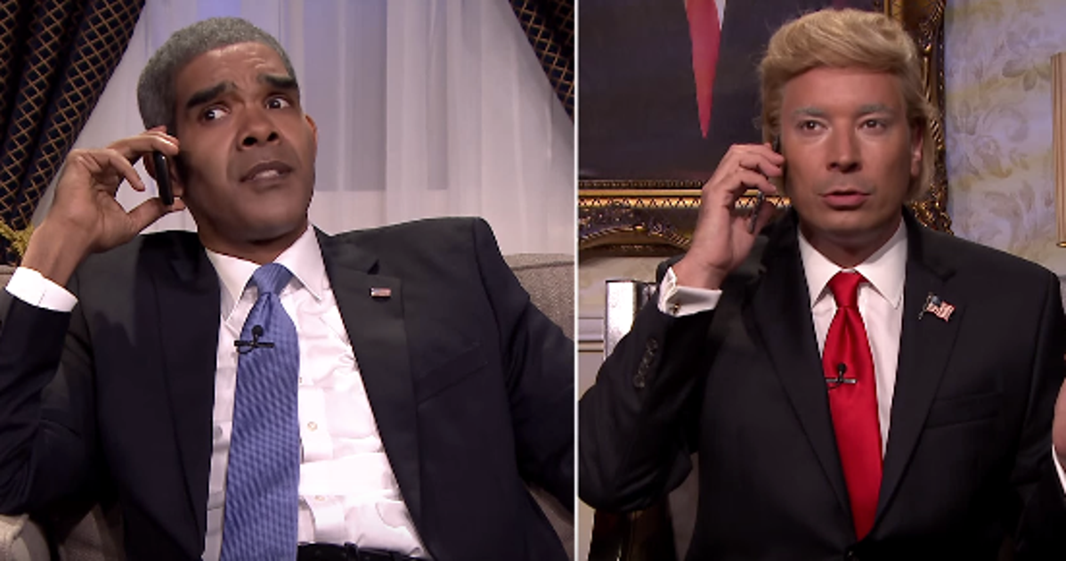 Barack Obama And Donald Trump Have The Phone Call You’ve Been Waiting ...