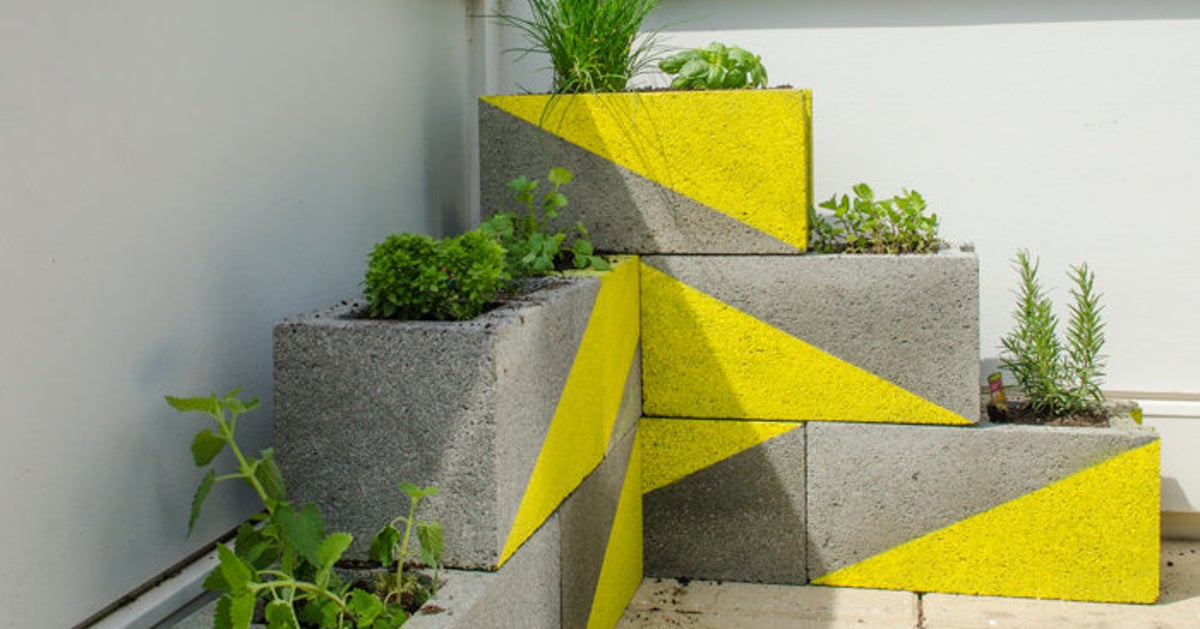 22 DIY Cinder Block Projects That Are Anything But Boring | HuffPost Life