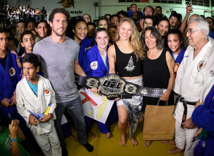 Ronda Rousey Donates Championship Belt To Children's Judo School ...