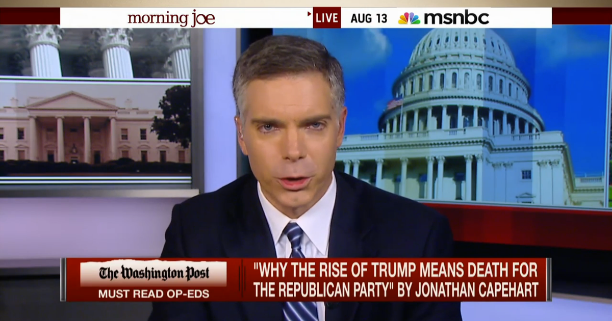 Conservative Columnist Says Trump Is 'Dangerous' And 'Not Even A ...