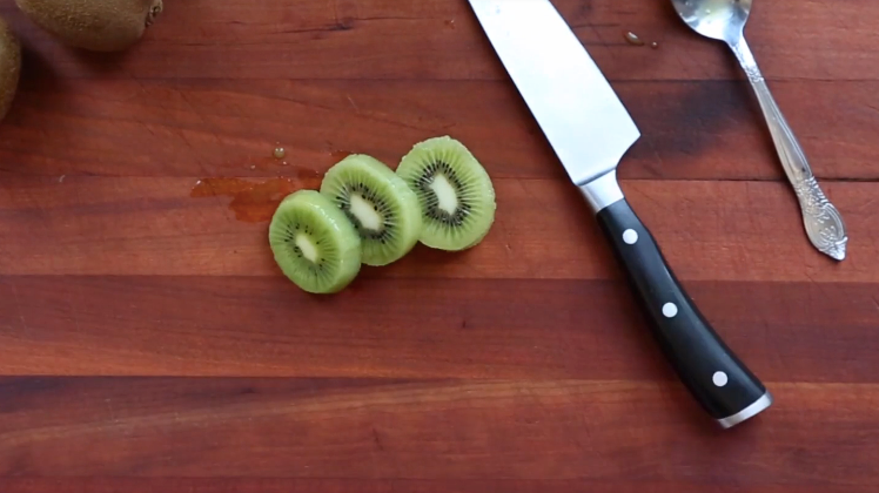The Genius Way To Eat A Kiwi | HuffPost Life