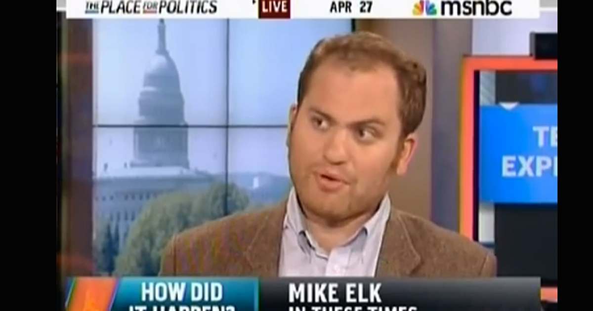 Politico Labor Reporter Mike Elk Apparently Out | HuffPost Latest News