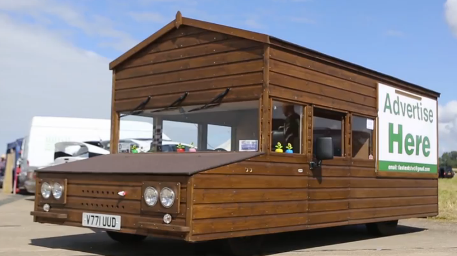 World's Fastest Shed Can Reach 70 MPH | HuffPost