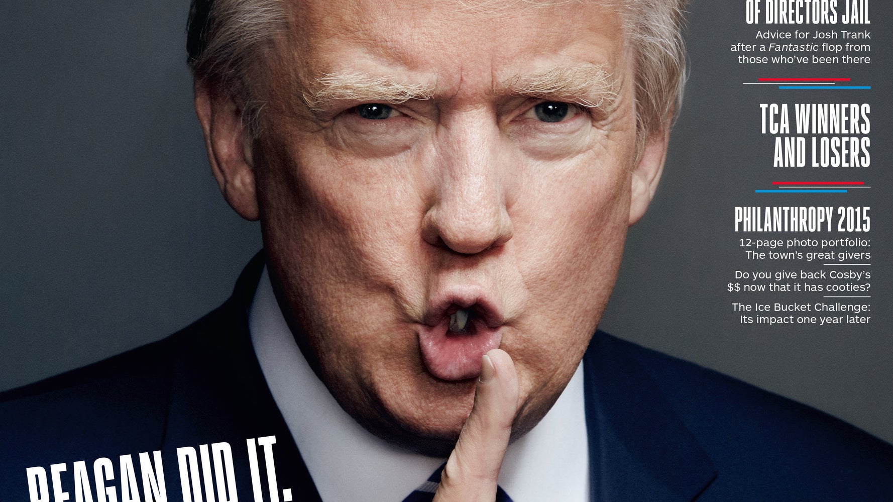 Donald Trump Chooses Hollywood-Focused Mag For First Cover And Photo ...