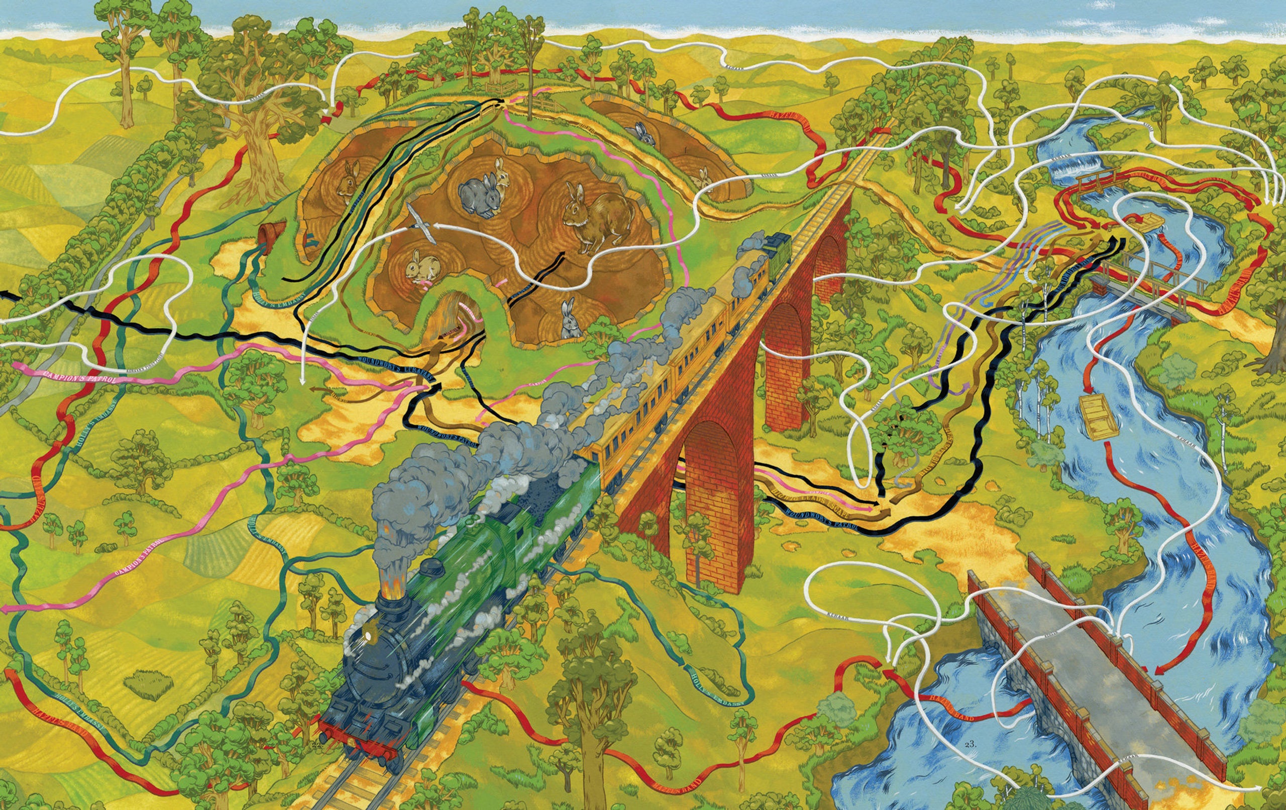Get Lost In These Maps Of Fictional Literary Worlds | HuffPost ...