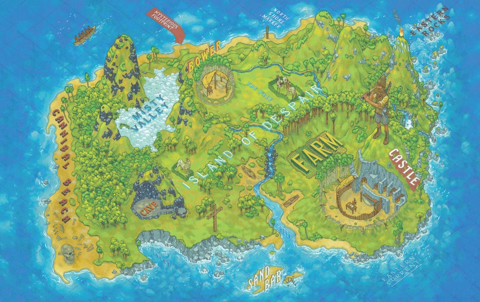 Get Lost In These Maps Of Fictional Literary Worlds | HuffPost