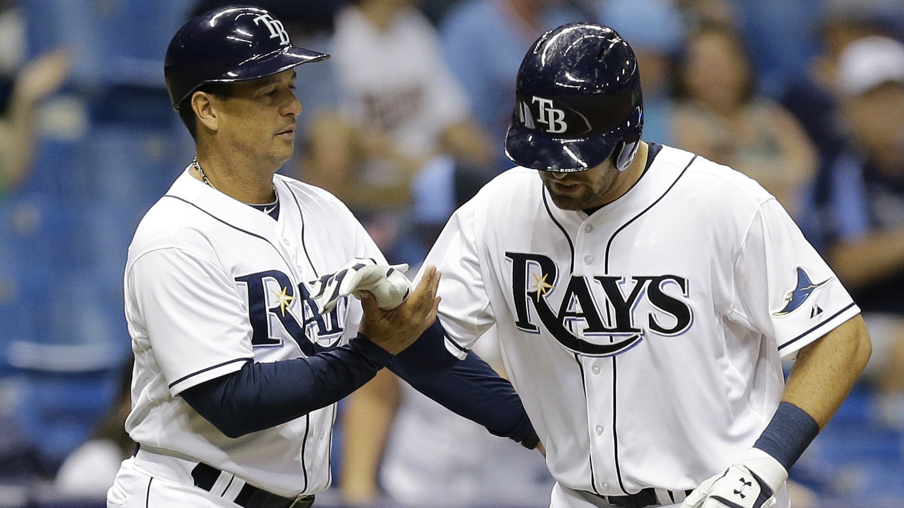 Tampa Bay Rays Catcher Hits Home Run, Promptly Injures Himself While ...