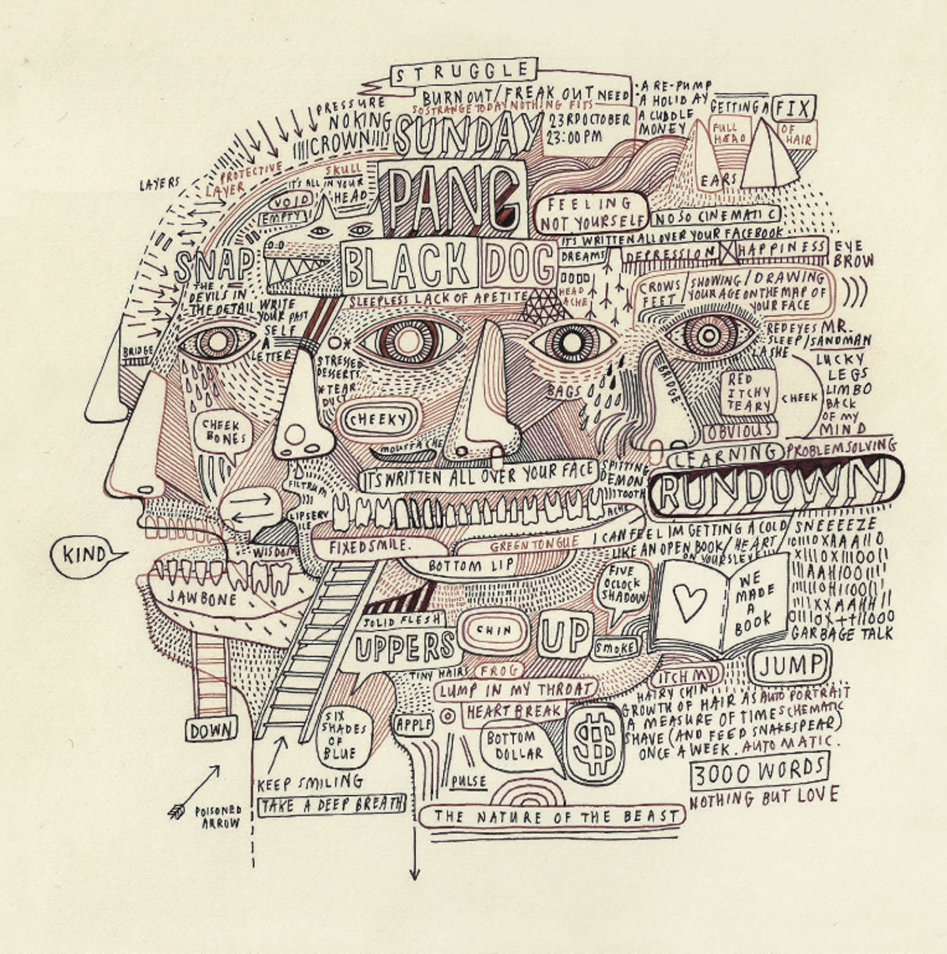 Folk-Inspired Street Artist Draws What's Inside Your Head | HuffPost ...