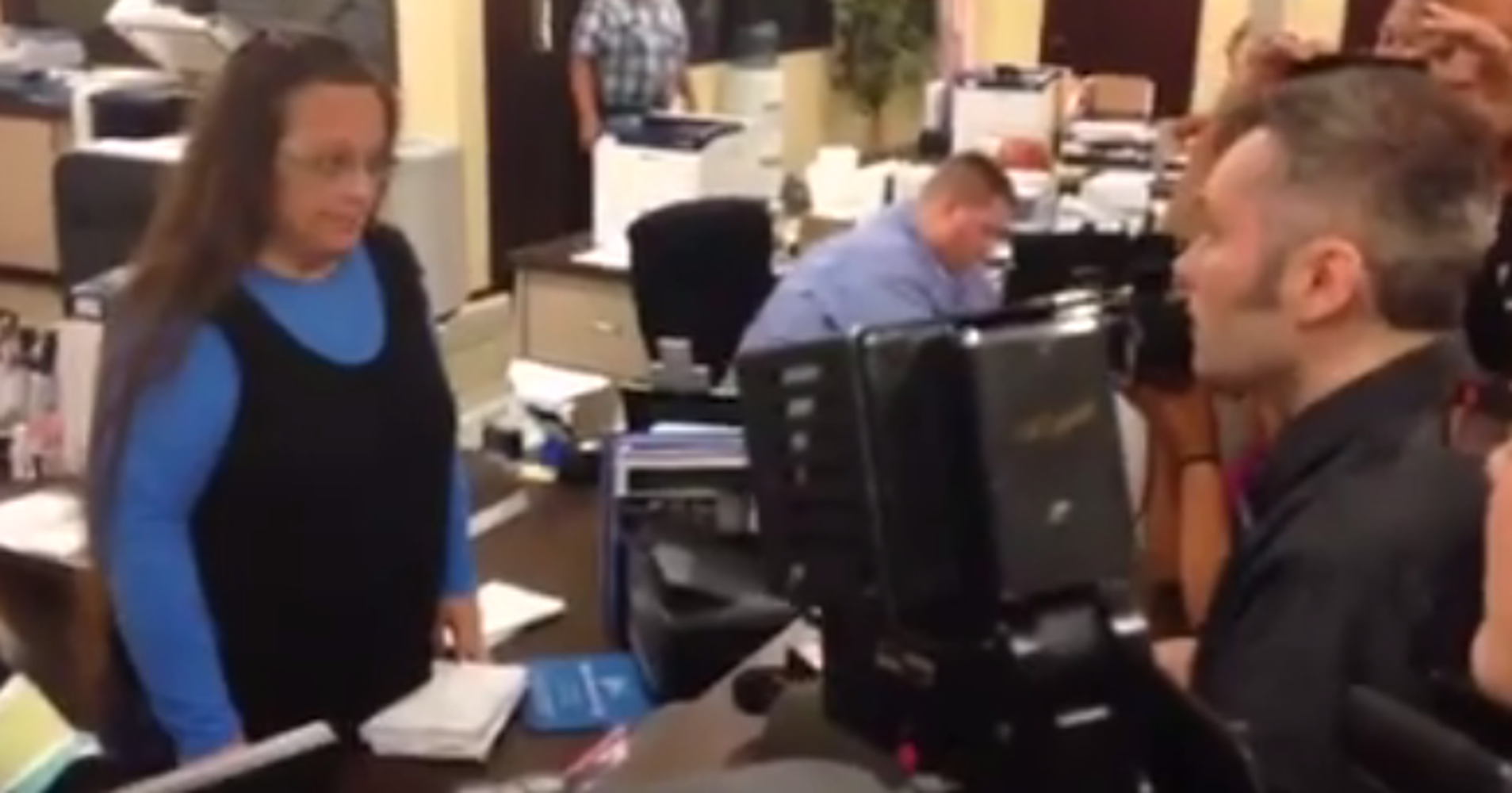 Kentucky Clerk Refuses To Issue Marriage License To Gay Couples In