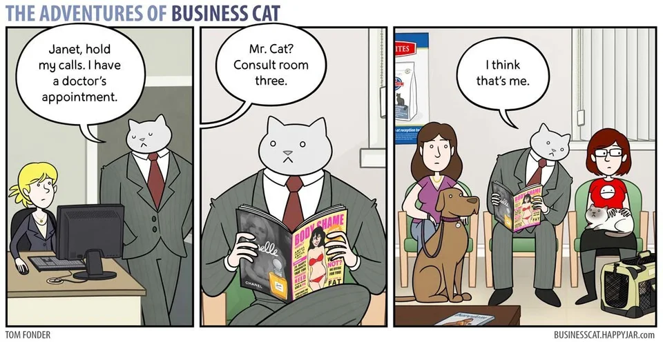 The Adventures Of Business Cat