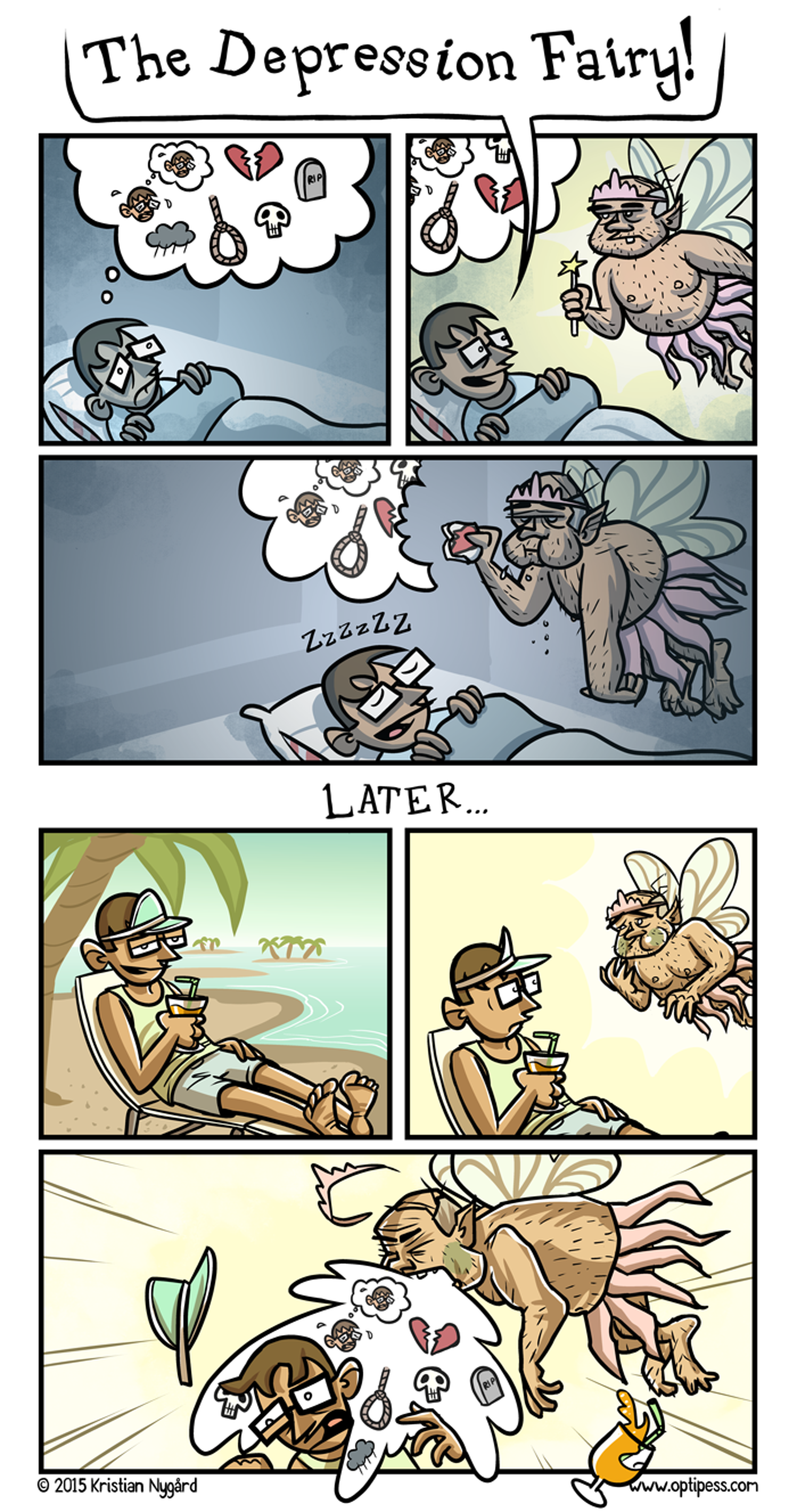 This Man's Comics About The Reality Of Depression Are So True ...