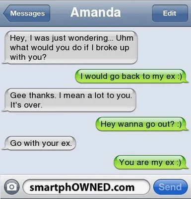 Funny Text Messages From Ex