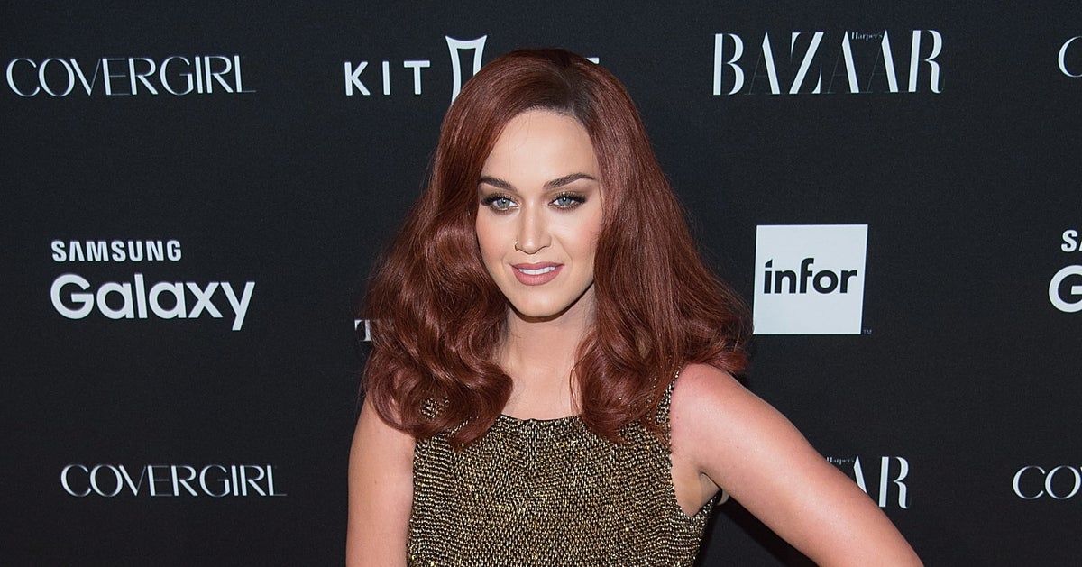 Katy Perry Channels Jessica Rabbit And Poison Ivy At Harper's Bazaar ...