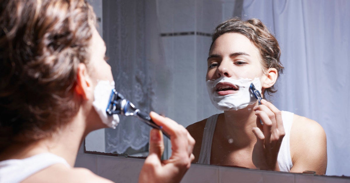 What You've Heard About Shaving Your Face -- And The Truth | HuffPost OWN