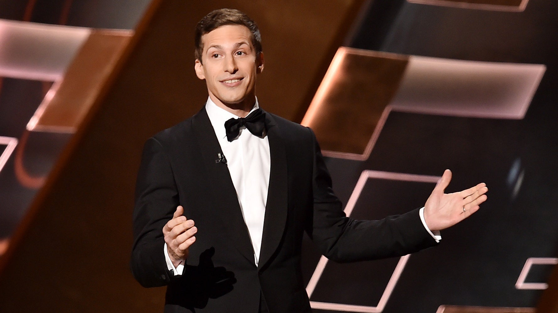 Andy Samberg Impaled Jerry From 'Parks And Recreation' With An Emmy ...