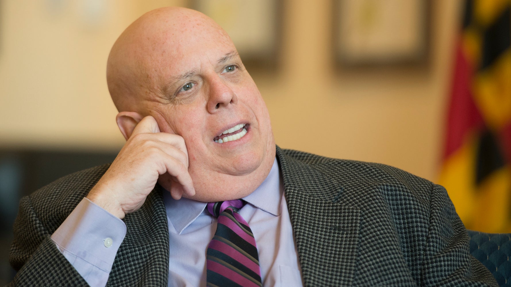 Gov. Larry Hogan Receives Blessings From Pope Francis On Behalf Of All ...