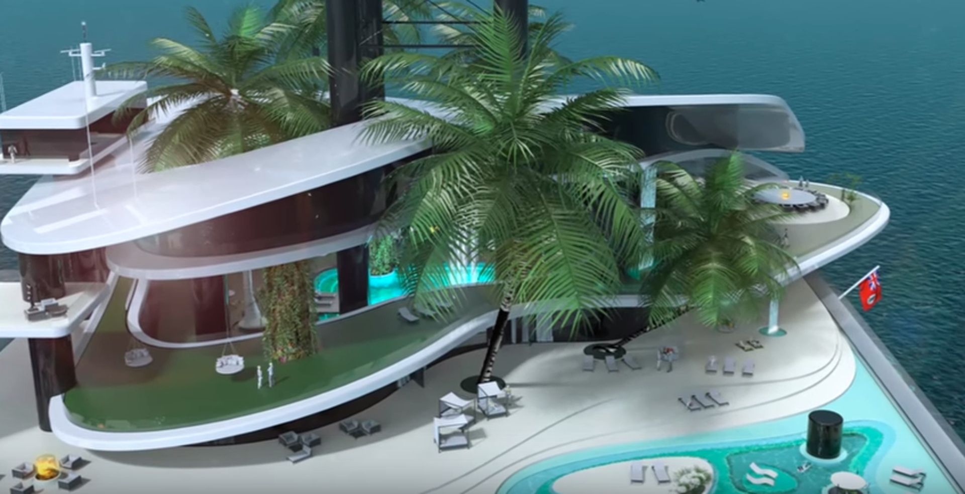 You Never Thought You Needed A Mobile Private Island... Until Now ...
