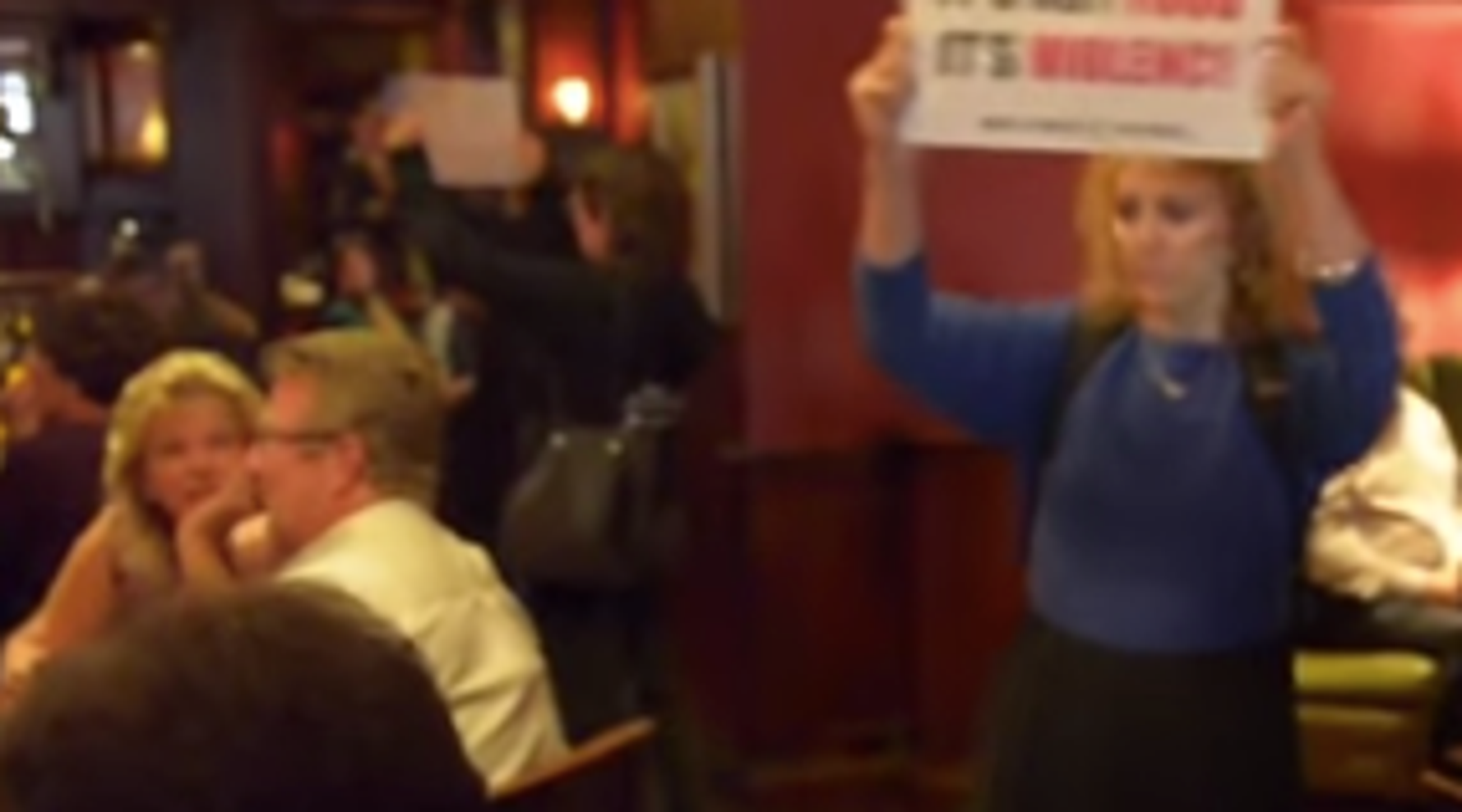 Vegan Protesters Chew Ears Off Steakhouse Customers | HuffPost