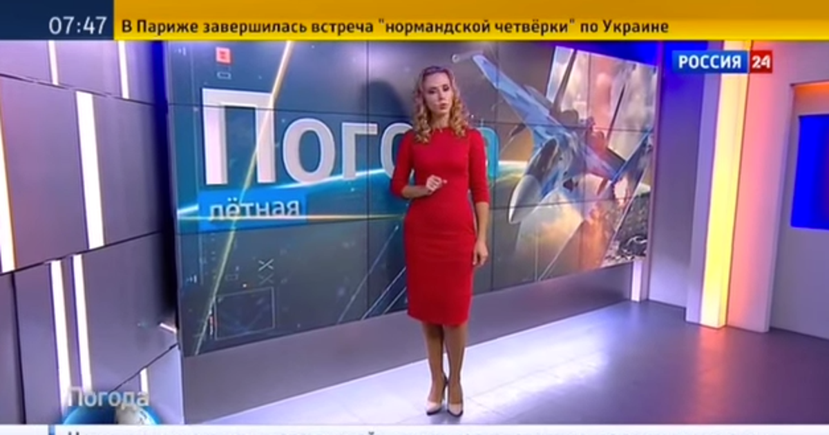 Russian TV Reporter Says Weather Conditions 'Ideal' For Bombing Syria ...