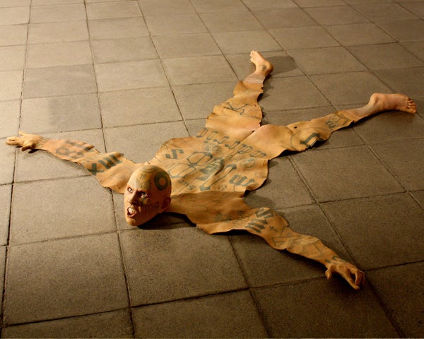 Renato Garza Cervera Creates 'Skin' Rugs Depicting Horror Of Gang ...