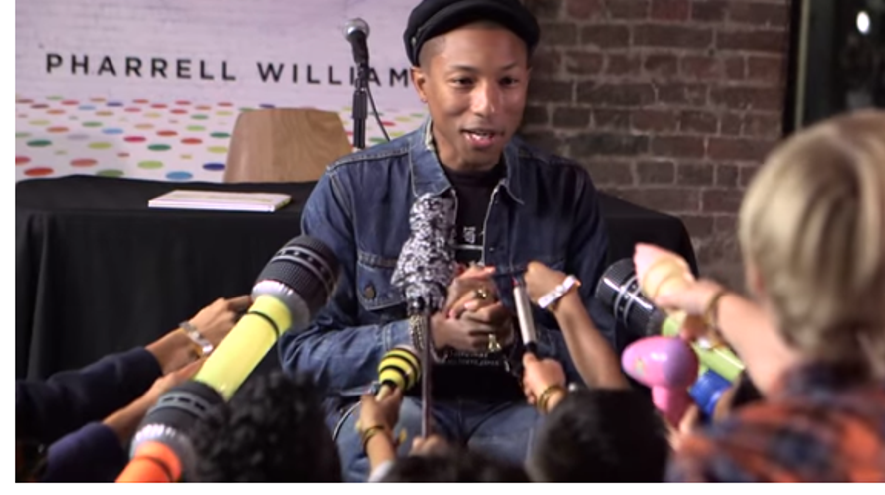 Adorable Kids Ask Pharrell Hard-Hitting Questions About His New Book ...