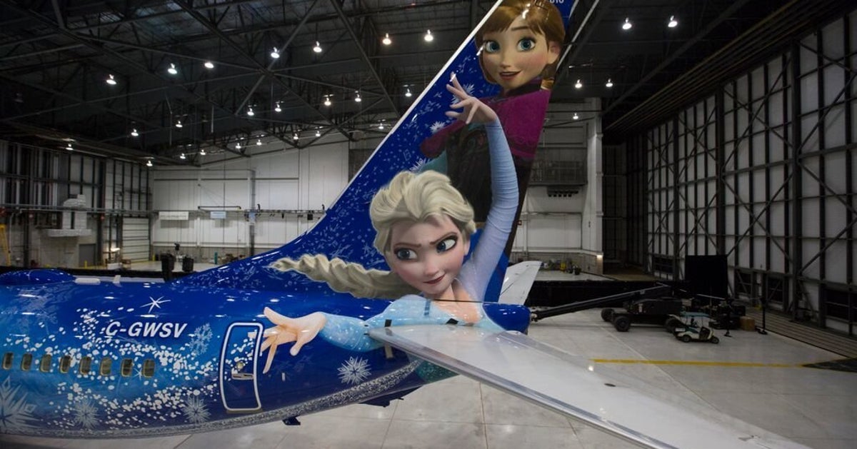 Disney's New 'Frozen' Plane Makes It Harder Than Ever To 'Let It Go ...