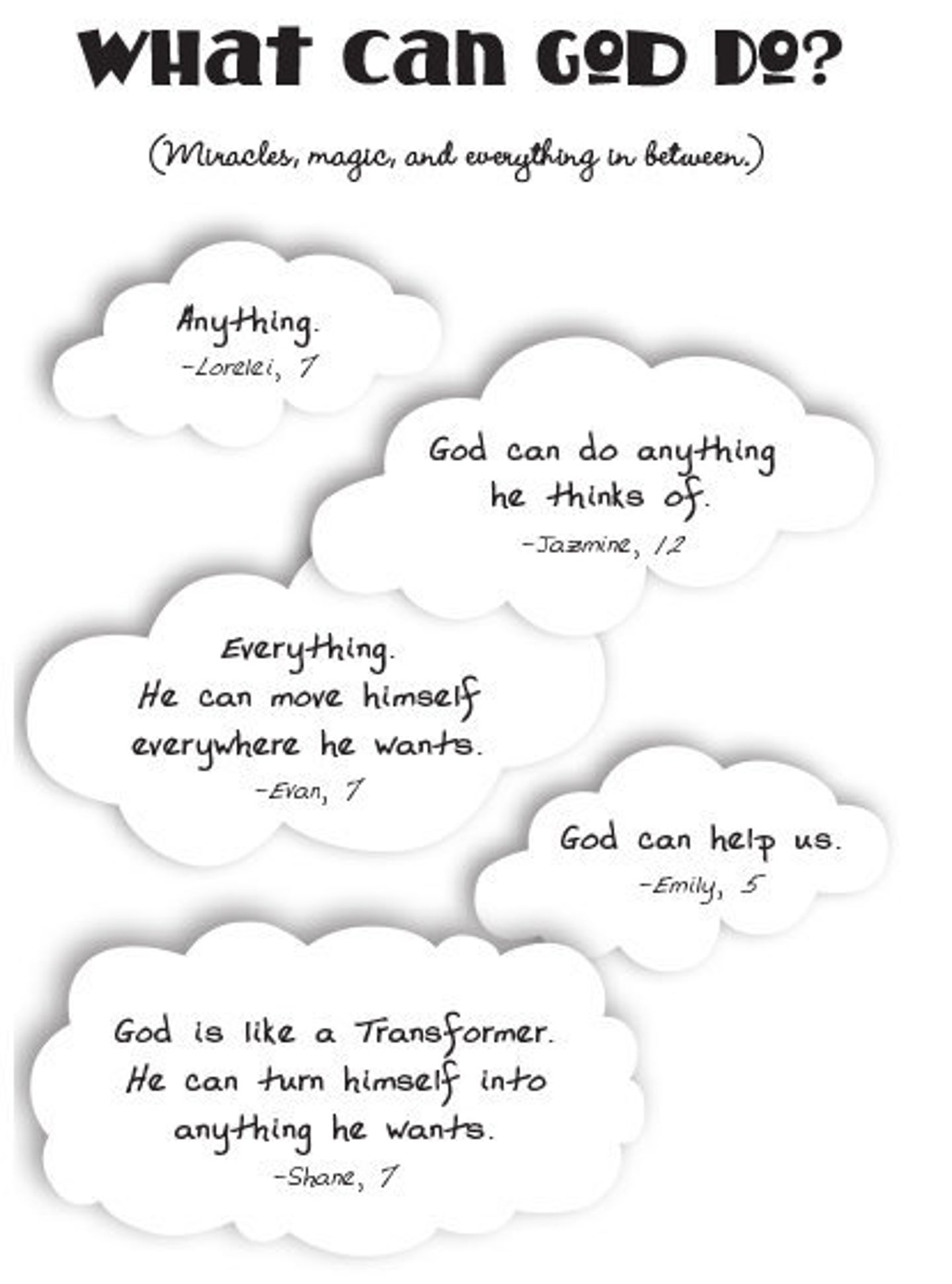 13 Pictures Showing The Adorable Ways Kids Describe God | HuffPost Religion