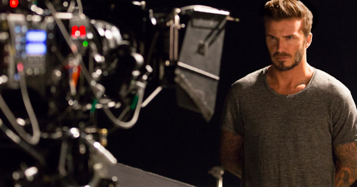 David Beckham Stared Down A Studio Camera: Here's What We Know ...