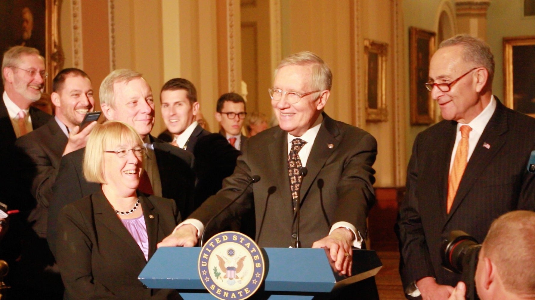 Harry Reid Meant To Say 'LGBT,' But It Came Out 'LBJ' | HuffPost Latest ...