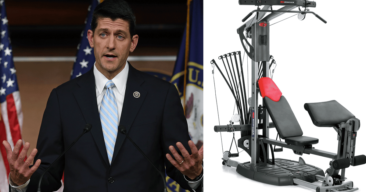 Paul Ryan Demands Bowflex In Chamber As House Speaker | HuffPost ...
