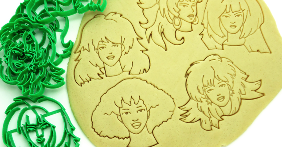 Jem And The Holograms Cookie Cutters Will Awaken Your '80s Spirit ...