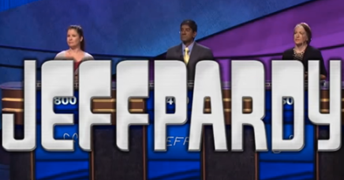 When Everything On 'Jeopardy' Is 'Jeff,' The World Becomes An Easier ...