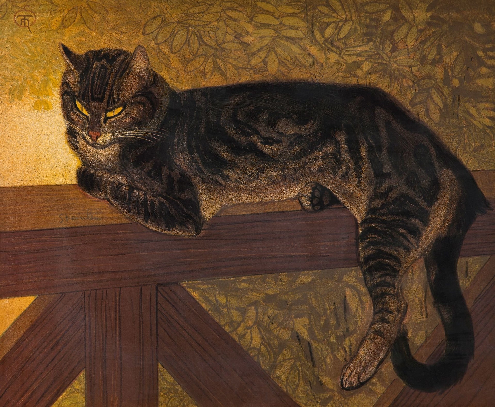 A Giant Trove Of Cat Art Is Headed To Auction On National Cat Day ...