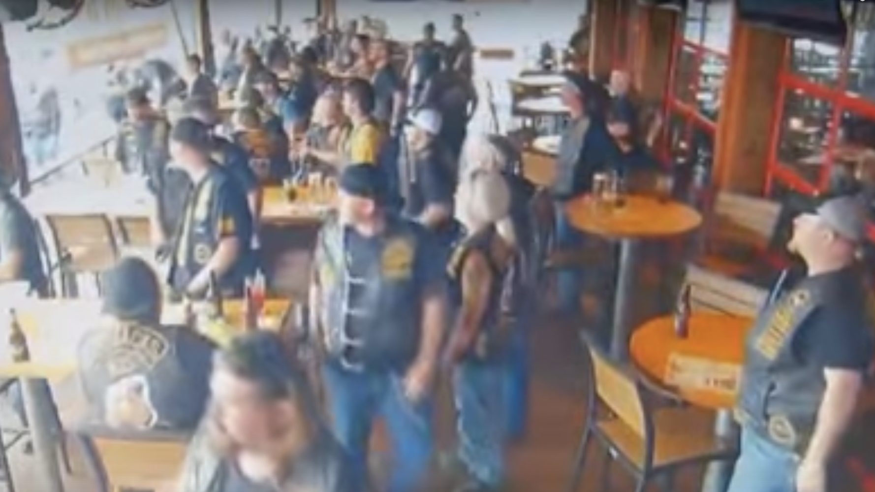 Cops Release Surveillance Video Of Deadly Waco Biker Gang Shootout ...