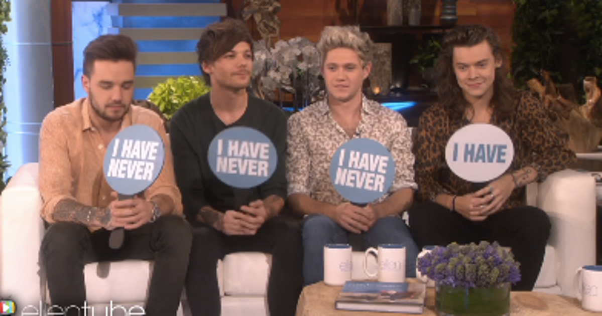 Most Of One Direction Probably Just Straight-Up Lied To Ellen DeGeneres ...
