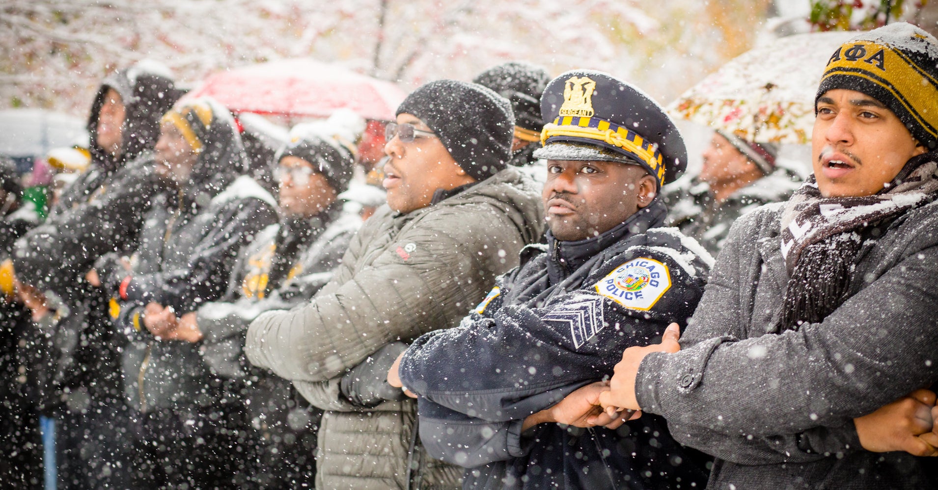 Fraternity Marches Through Ongoing Gang War To End Violence In Chicago ...