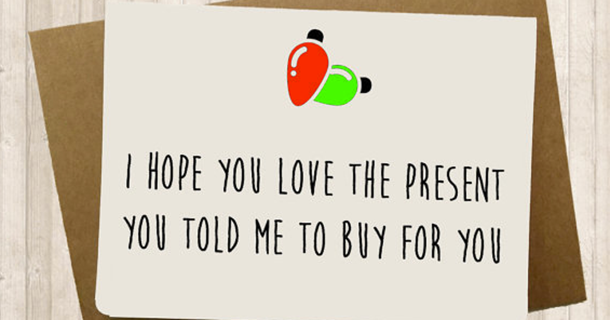 17 Cheeky Holiday Cards For Couples Who Share A Sense Of Humor ...
